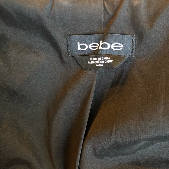 bebe | Jackets & Coats | Bebe Quilted Faux Leather Jacket | Poshmark